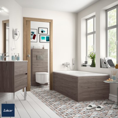 Panel de ducha 1690 ROBLE ETERNITY