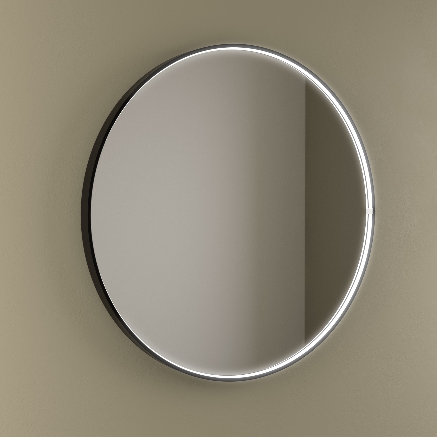 Espejo MITO CURVE 600 circular con luz led (7 W - 4000ºK) IP44 Ø 600 mm